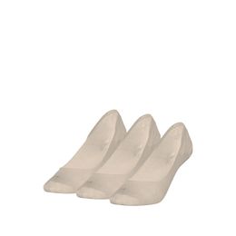 Calvin Klein Damen F&uuml;&szlig;linge "CK WOMEN FOOTIE LC", Gr. 35beige, Baumwollmischung, Socken