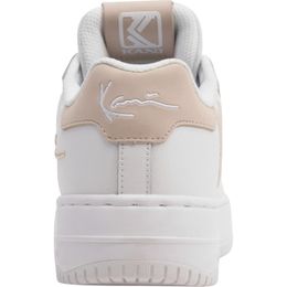 Karl Kani Herren Sneaker "Karl Kani Herren KKFWW000283 89 UP Logo", Gr. 36,5, wei&szlig;, Leder, Schuhe