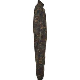 Brandit Herren Jumpsuit "Brandit Herren Einsatzkombi"woodland, Gr. L, unifarben, 80% Polyester, 20% Baumwolle, Overalls