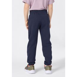 Champion Jungen Jogginghose, blau, Gr. XL, Obermaterial: 54% Baumwolle, 46% Polyester, Hosen, f&uuml;r Kinder