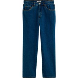 bonprix Herren Gerade Jeans "Classic Fit Stretch-Jeans, Straight", blau, Gr. 64, unifarben, Denim/Jeans, Obermaterial: 99% Baumwolle, 1% Elasthan,