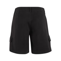 Urban Classics Damen Cargoshorts "Urban Classics Ladies Cotton Cargo Shorts", schwarz, Gr. 31, unifarben, 98% Baumwolle, 2% Elasthan, Hosen