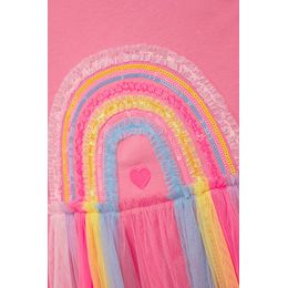 DANAMADE M&auml;dchen Sommerkleid "DANAMADE Dresses DCARLA", bunt, Gr. 104, Oberteil: 90% Baumwolle, 10% Polyester. Rock: 100% Polyester. Futter:
