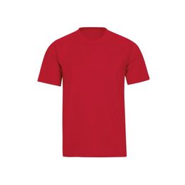 TRIGEMA Herren T-Shirt "TRIGEMA T-Shirt DELUXE Baumwolle", braun, Basic, Gr. L, 100% Baumwolle, Shirts