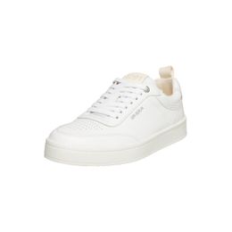 N91 Damen Sneaker "Court W AB Damensneaker", Gr. 37, wei&szlig;, Leder, Schuhe, Turnschuh Leder handgefertigt, sportlicher Freizeitschuh Damen