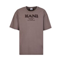 T-Shirt Karl Kani "Karl Kani Karl Kani Retro Sprayed Tee", M&auml;dchen, Gr. S, taupe, 100% Baumwolle, unifarben, normal, Rundhals, Shirts T-Shirt