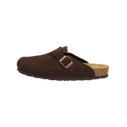 Rohde Herren Pantolette "Rohde Pantoletten Veloursleder", Gr. 41mocca, Veloursleder, Schuhe