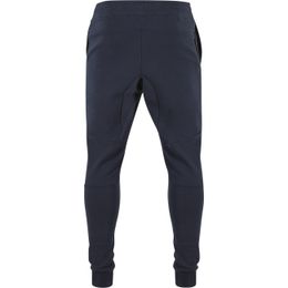 MisterTee Herren Jogginghose "MisterTee Basic Trainingshose", blau, Gr. XL, unifarben, 80% Baumwolle, 20% Polyester, Hosen