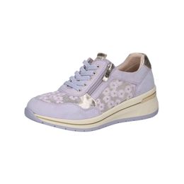 Caprice Damen Sneaker "Caprice Sneaker Leder/Textil", Gr. 41lavender, Leder, Textil, Schuhe