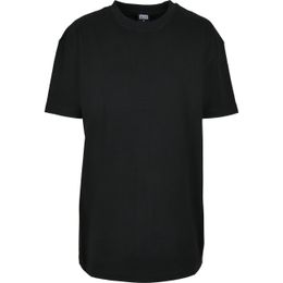 Urban Classics Damen T-Shirt "Urban Classics Damen Ladies Oversized Boyfriend Tee"schwarz, Gr. S, unifarben, 100% Baumwolle, Shirts