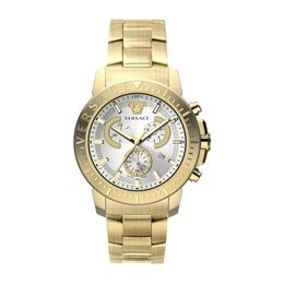 Versace Analog Watch 'New Chrono' male Gold size One Size