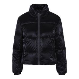 Urban Classics Damen Winterjacke "Urban Classics Damen Ladies Shark Skin Puffer Jacket"schwarz, Gr. S, unifarben, 100% Polyester, Jacken