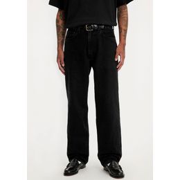 Levi's Loose-fit-Jeans LEVI'S "568 STAY LOOSE", Herren, Gr. 33, L&auml;nge 32, schwarz 0066, Denim/Jeans, Obermaterial: 100% Baumwolle, loose fit lang, Jeans, mit Leinenanteil