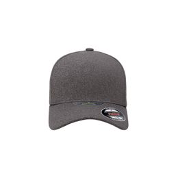 Flexfit Herren Snapback Cap "Flexfit Unisex Unipanel Melange Cap"melangeerdgrau, Gr. L, unifarben, 95% Polyester, 5% Elasthan, Caps