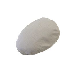 Chaplino Herren Flat Cap, beige, Gr. 59, Hahnentrittmuster, 97% Baumwolle, 3% Polyester, Caps, in kleinem Karodesign