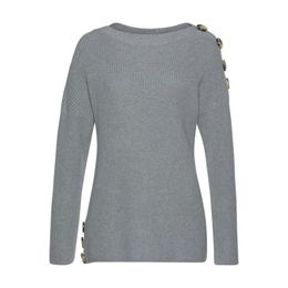 Lascana Sweater female Grey size 36/38