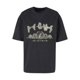 T-Shirt PEQUS "PEQUS PEQUS Ancient Painting T-Shirt", Damen, Gr. S, schwarz, 100% Baumwolle, bedruckt, loose fit, Rundhals, Shirts T-Shirt