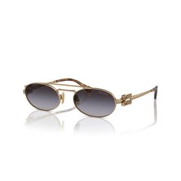 Miu Miu Sunglasses 'Miu Miu MU54ZS 7OE5D1' female Gold size 53