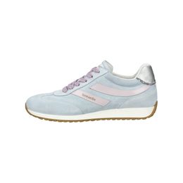 Nero Giardini Damen Sneaker "Nero Giardini Sneaker Veloursleder", Gr. 38, blau, Veloursleder, Schuhe