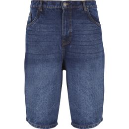 Shorts Urban Classics "Urban Classics Herren 90's Heavy Denim Shorts", Herren, Gr. 40, Normalgr&ouml;&szlig;en, new dunkelblau washed, 100% Baumwolle, unifarben, loose fit, Hosen Shorts