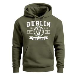 Neverless Sweatshirt 'Dublin Irish' male Green size XS