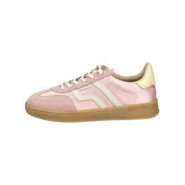 Gant Damen Sneaker "Gant Sneaker Veloursleder/Textil", Gr. 37, rosa, Textil, Veloursleder, Schuhe