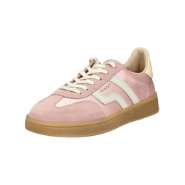 Gant Damen Sneaker "Gant Sneaker Veloursleder/Textil", Gr. 36rosa, wei&szlig;, Textil, Veloursleder, Schuhe