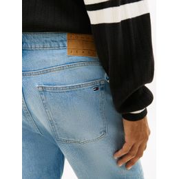 Tommy Jeans Herren Straight-Jeans "OTIS REGULAR", blau, Gr. 34, unifarben, Denim/Jeans, Obermaterial: 99% Baumwolle, 1% Elasthan, Jeans, Regular fit