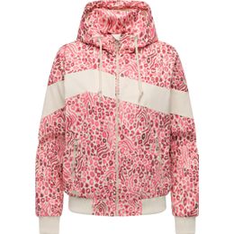 Ragwear Damen Funktionsjacke "Oggie Block Leo YOUMODO"pink, Gr. XXL, Obermaterial: 100% Polyester. Innenfutter: 100% Polyester, Jacken, Wasserdichte