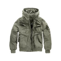 Brandit Herren Winterjacke "Brandit Herren Bronx Winter Jacket", gr&uuml;n, Gr. S, unifarben, 100% Baumwolle, Jacken