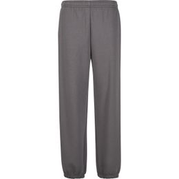 Urban Classics Herren Jogginghose "Urban Classics Fluffy Sweatpants", grau, Gr. S, unifarben, 70% Baumwolle, 30% Polyester, Hosen