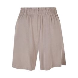 Stoffhose Urban Classics "Urban Classics Damen Ladies Modal Shorts", Damen, Gr. XS, US-Gr&ouml;&szlig;en, duskrose, 77% Modal, 23% Polyester, unifarben, loose fit, Hosen Stoffhose
