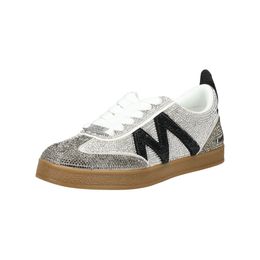 Steve Madden Damen Sneaker "Steve Madden Sneaker Textil", Gr. 37, silber, Textil, Schuhe