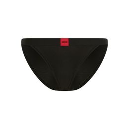HUGO UNDERWEAR Damen Slip "Signature", Gr. S, schwarz, Jersey, Obermaterial: 90% Modal, 10% Elasthan, Unterhosen