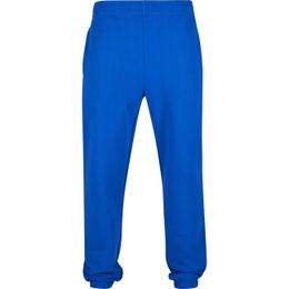 Urban Classics Herren Stoffhose "Urban Classics Herren Ultra Heavy Sweatpants", blau, Gr. L, unifarben, 100% Baumwolle, Hosen