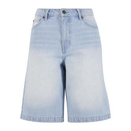Shorts Karl Kani "Karl Kani Og Denim Jorts", Damen, Gr. 27, Normalgr&ouml;&szlig;en, blau, 100% Baumwolle, unifarben, normal, Hosen Shorts