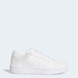 Damen Sneaker "HOOPS CLASSIC", adidas Sportswear, Gr. 40,5cloud wei&szlig;, ftwr wei&szlig;, core schwarz, Synthetik, Schuhe