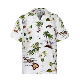 Pacific Legend Button Up Shirt 'Island' male White size XL