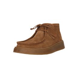 Clarks Herren Stiefelette "Torview High", Gr. 46, braun, Leder, Schuhe, aus hochwertigem Veloursleder