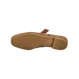 Paul Green Damen Riemchenballerina "Paul Green Ballerinas Veloursleder", Gr. 37,5, braun, Veloursleder, Schuhe