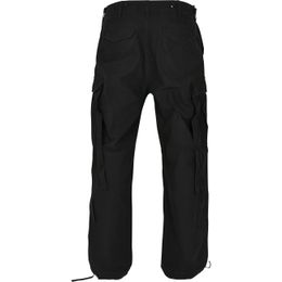 Brandit Herren Cargohose "Brandit Herren M-65 Vintage Cargo Pants", schwarz, Gr. S, 100% Baumwolle, Hosen