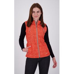 LPO Damen Steppweste "SHELBY VEST V WOMEN", orange, Gr. 40, Web, 96% Polyester. 4% Elasthan, Westen, auch in Gro&szlig;en Gr&ouml;&szlig;en erh&auml;ltlich