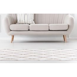 Teppich me gusta, B:160cm H:20mm L:230cm, grau, Kunstfaser, Wohnzimmer, Teppiche, "Vivica 200", besonders weich durch Microfaser, Wohnzimmer