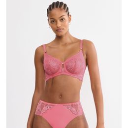 Triumph Damen Minimizer-BH "Wild Peony Florale", Gr. 85wild rose, Microtouch, Obermaterial: 45% Polyamid, 20% Elasthan, 17% Modal, 17% Polyester, 1%