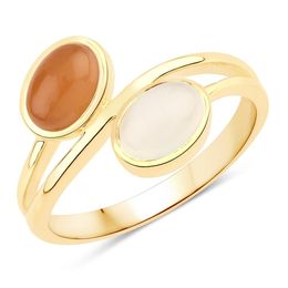 Rafaela Donata Damen Fingerring "K710", 50, Silber 925 (Sterlingsilber), 2,3mm, gold, Silber 925 (Sterlingsilber), Fingerringe, aus Sterling Silber