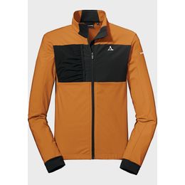 Sch&ouml;ffel SCH&Ouml;FFEL Damen Fleecejacke "Fleece Jacket Iurreta M", orange, Gr. 56, Oberstoff : 86% Polyester 14% Elasthan, Jacken