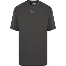 T-Shirt Karl Kani "Karl Kani Kani Icy Dancer Backprint Tee", Jungen, Gr. S, grau (schwarz), 100% Baumwolle, bedruckt, normal, Rundhals, Shirts T-Shirt