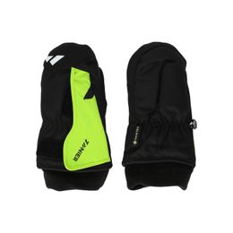 Zanier M&auml;dchen F&auml;ustlinge "Kids GTX Mitten", schwarz, Gr. 1, mehrfarbig, 100% Polyester, Handschuhe, Mit wasserabweisender Gore Tex-Membran