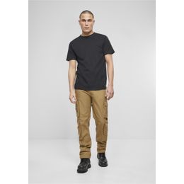 Brandit Herren Stoffhose "Brandit Herren Pure Slim Fit Trouser", beige, Gr. XXL, 100% Baumwolle, Hosen