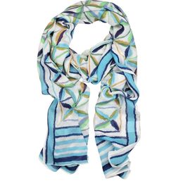 Collezione Alessandro Scarf 'Mill' female Blue size One Size